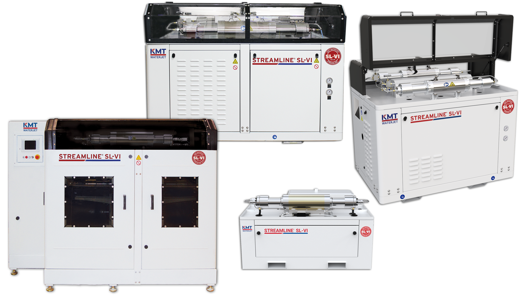 STREAMLINE® Pump Series 60,000 PSI | KMT Waterjet
