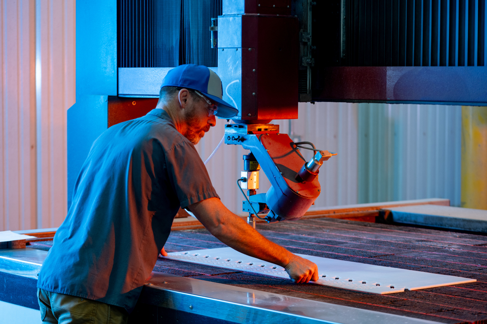 Manufacturing Industry: Use of Waterjet Cutting Systems | KMT Waterjet